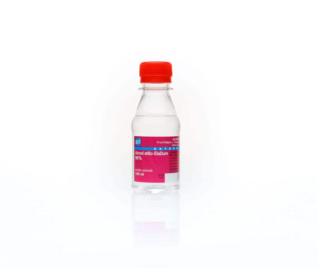 Alcool Etilic-ElaDum 96% 100ml - ElaDum Pharma