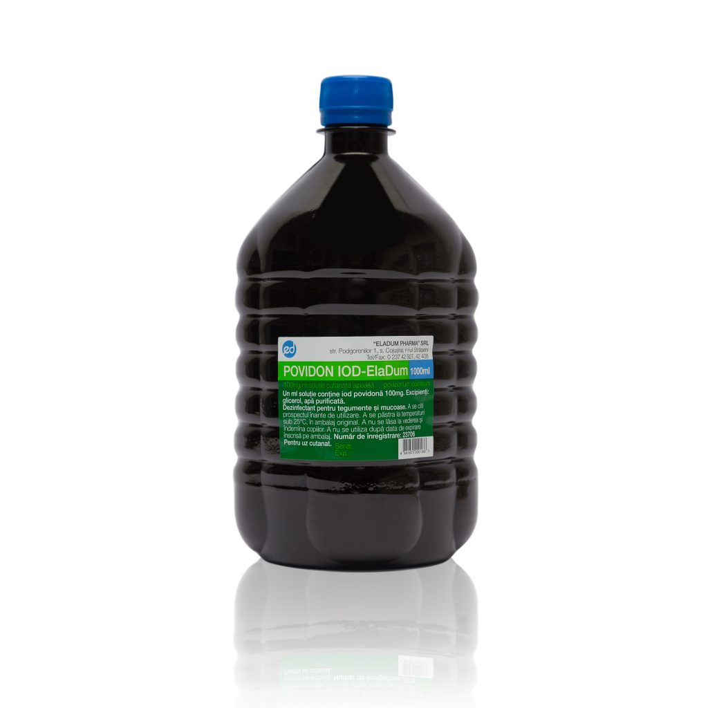 Povidon Iod-ElaDum sol. 100 mg/ml 1000ml - ElaDum Pharma