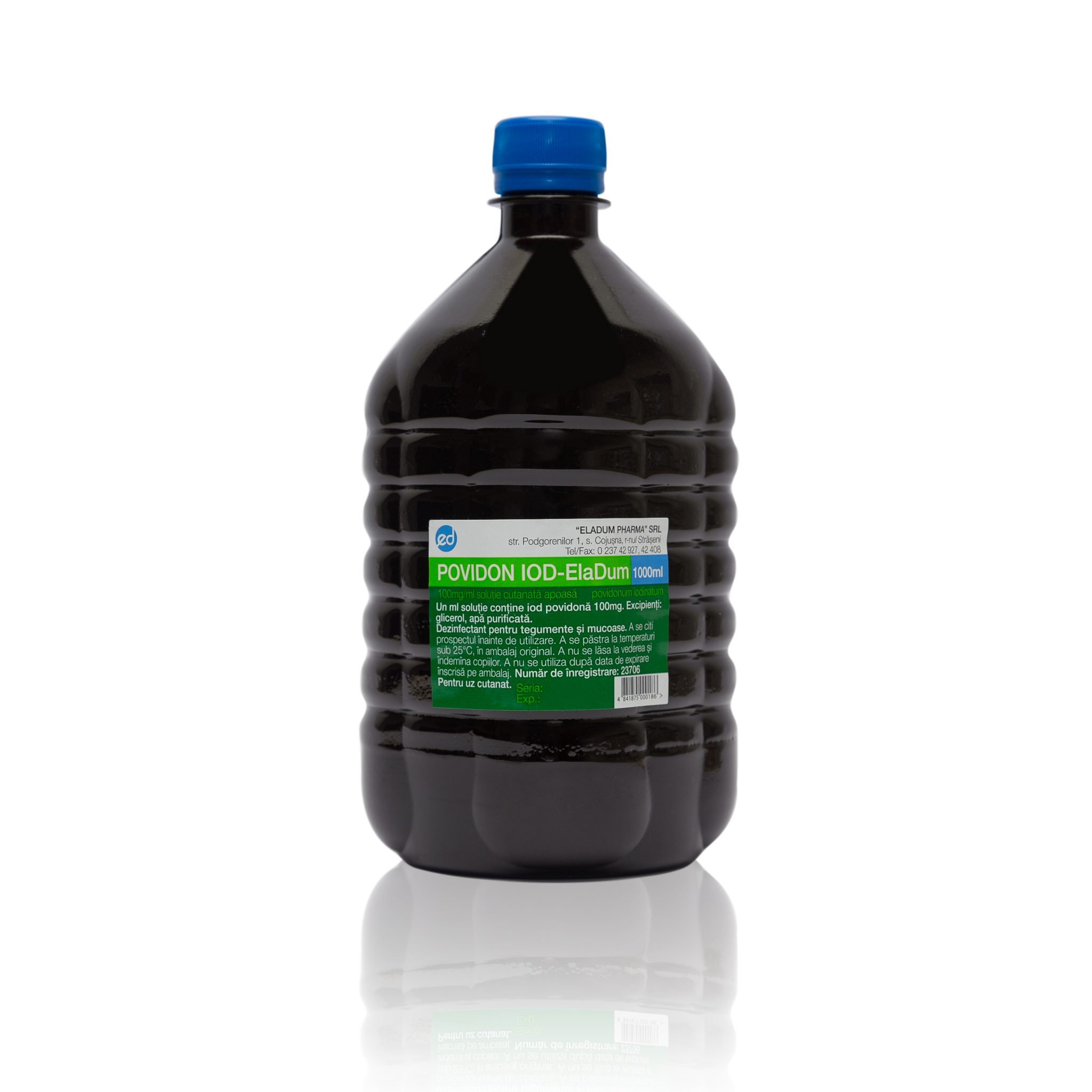 Povidon Iod-ElaDum sol. 100 mg/ml 1000ml - ElaDum Pharma
