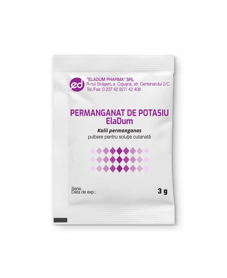 Permanganat de Potasiu - ElaDum - ElaDum Pharma